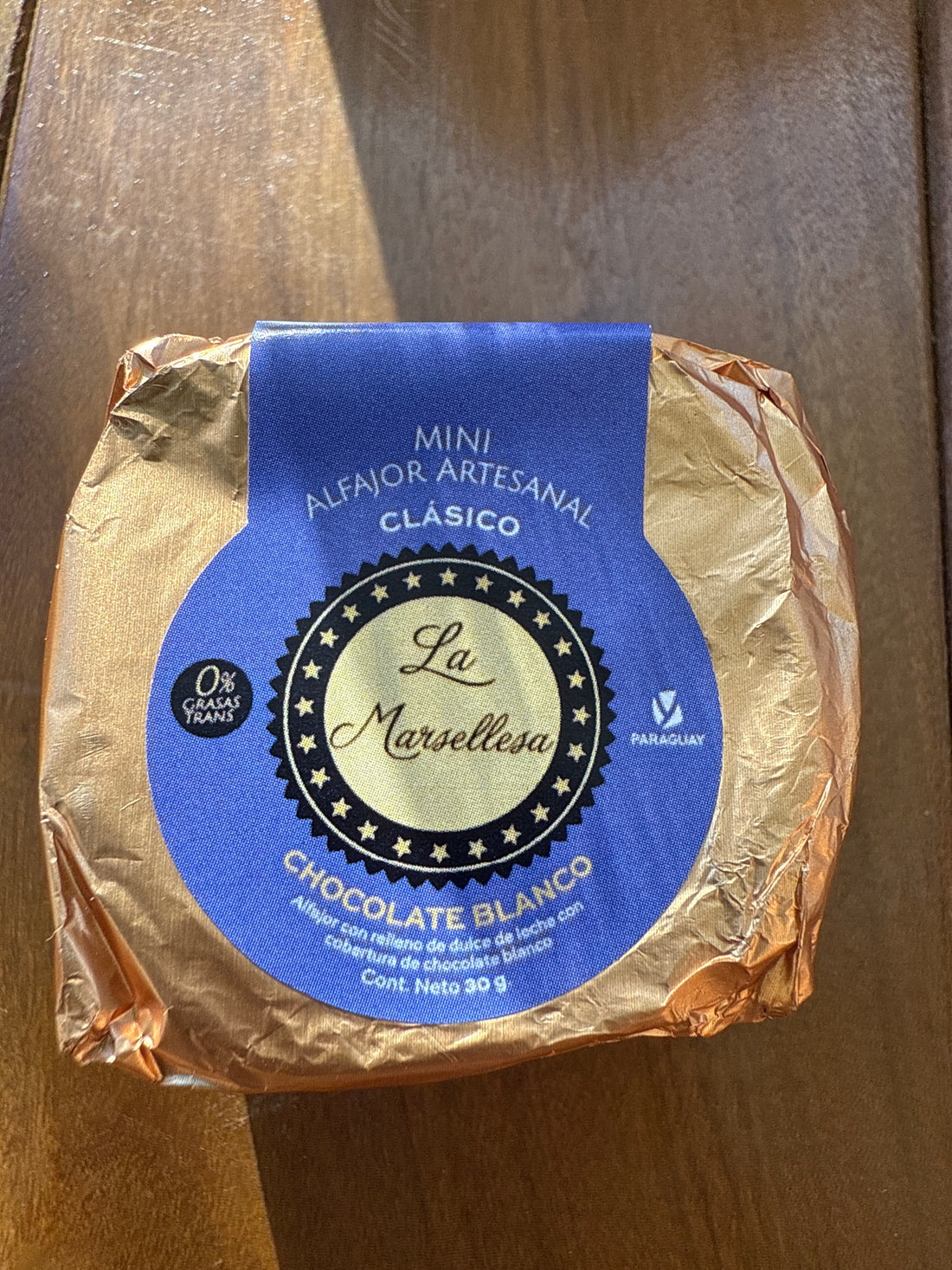 Mini Alfajor Clásico Chocolate Blanco – A toda huerta